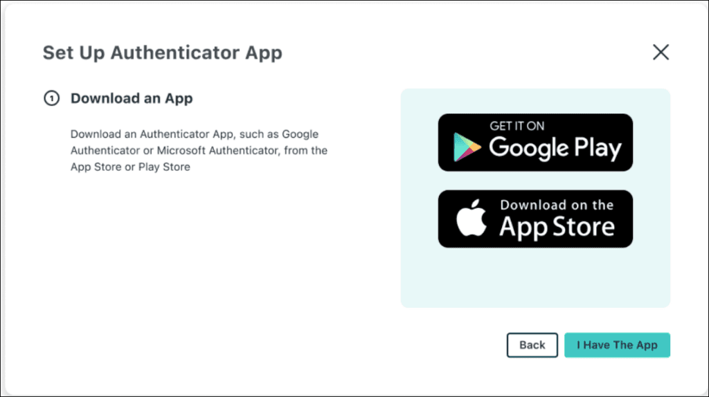 Users: Set up Authenticator App - JumpCloud