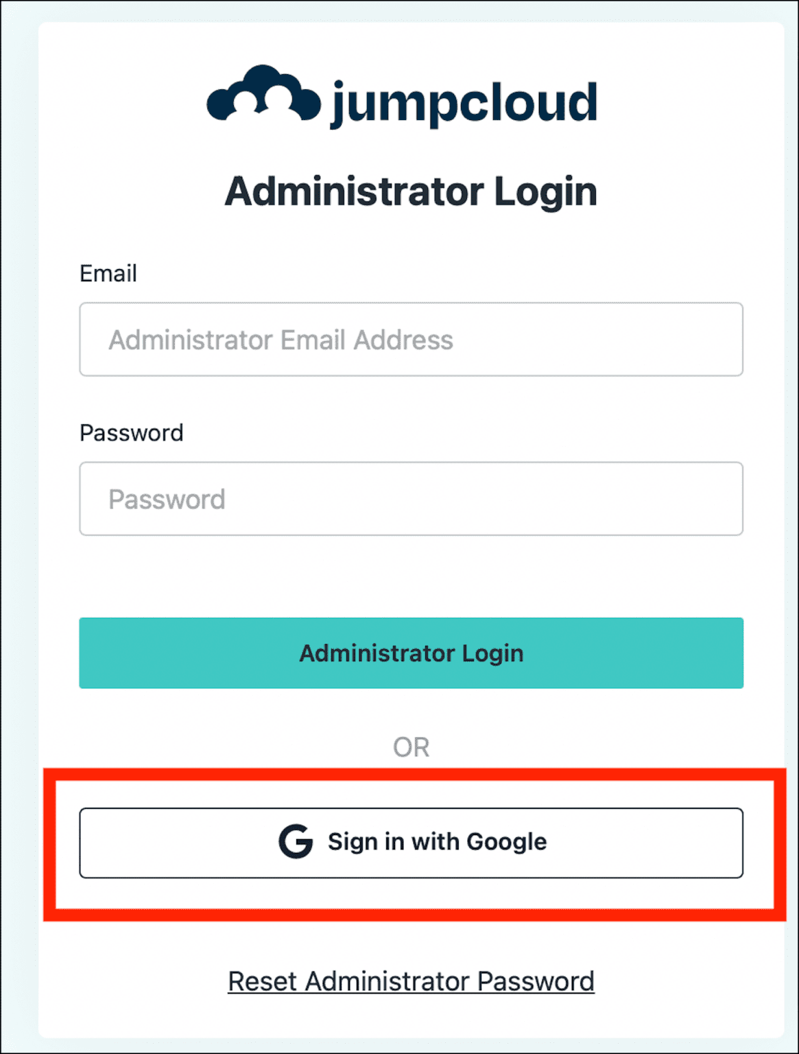 Enable JumpCloud Admins to Sign In with GWS - JumpCloud